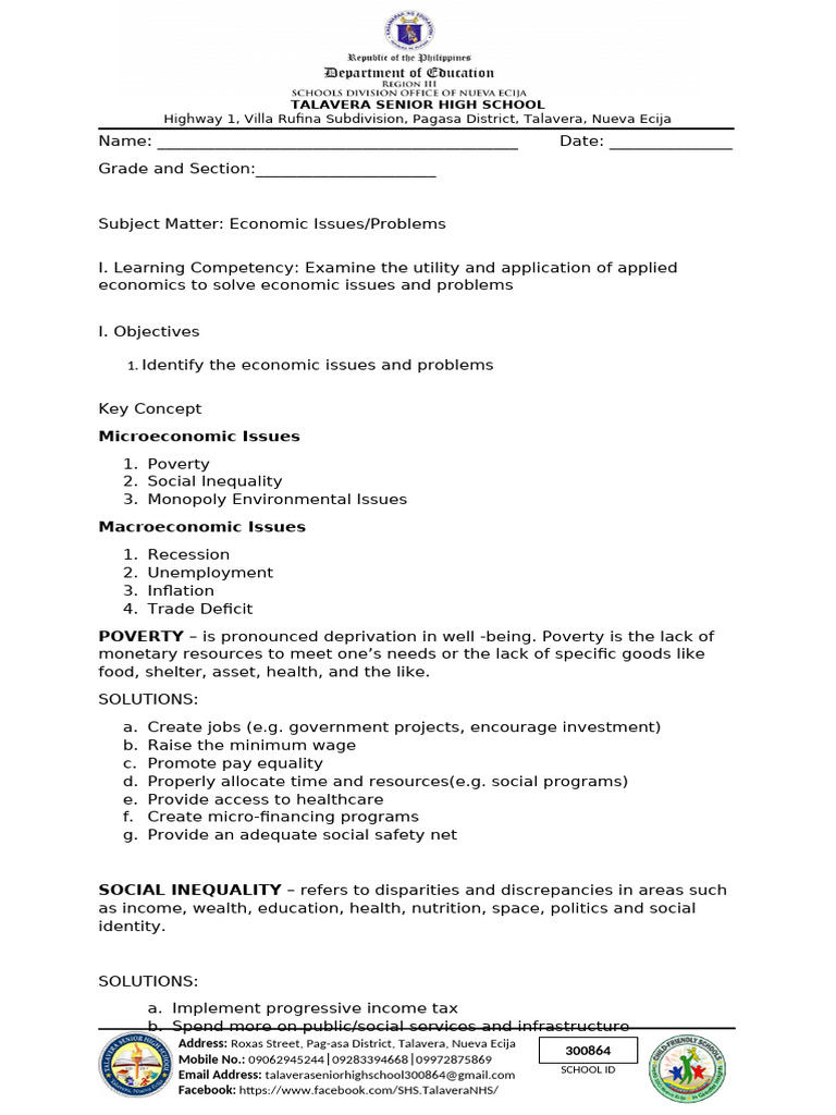 Applied Econ - LAS - Examine The Utility and Application of Applied ...