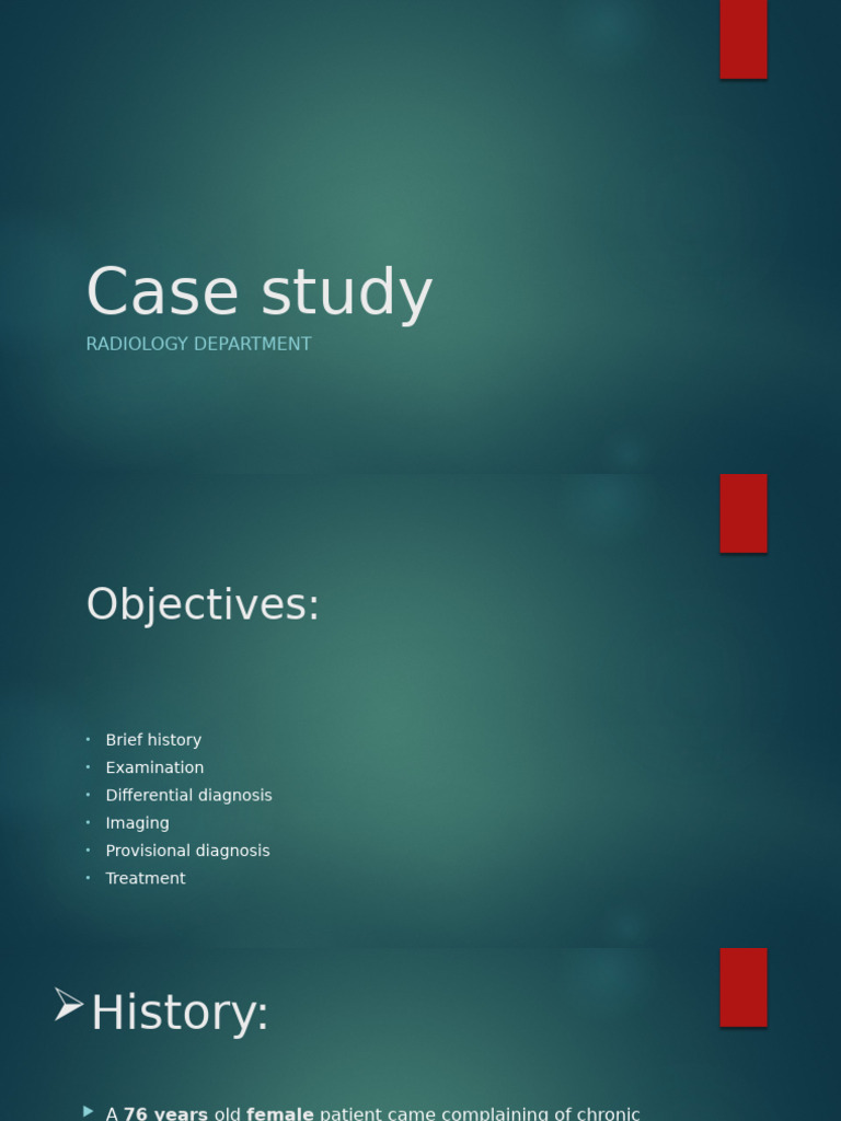 Case Study Radiology | PDF | Science & Mathematics