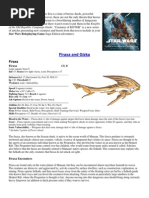 Comprehensive Star Wars Species List | PDF | Zoology