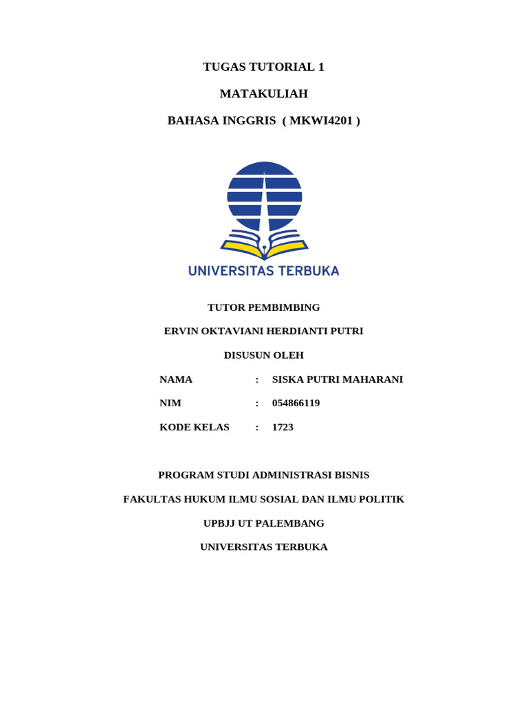 TUGAS TUTORIAL 2 | PDF | Computer File | Data Management