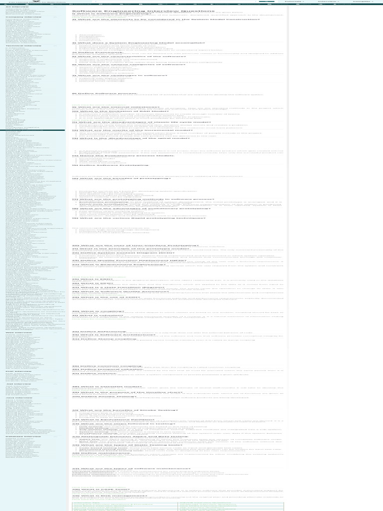 Top 49 Software Engineering Interview Questions (2024) - Javatpoint ...