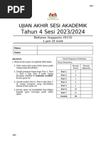 Uasa 2024 English Year 4 Edited | PDF