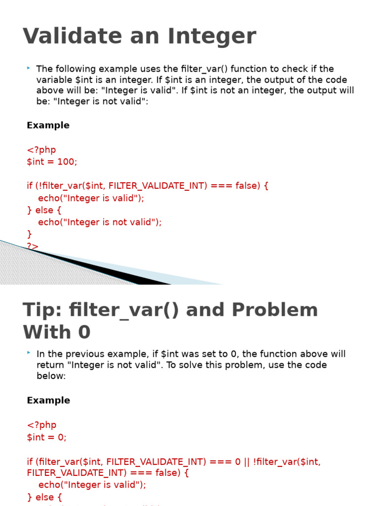 Validate An Integer | PDF | Finance & Money Management | Computers