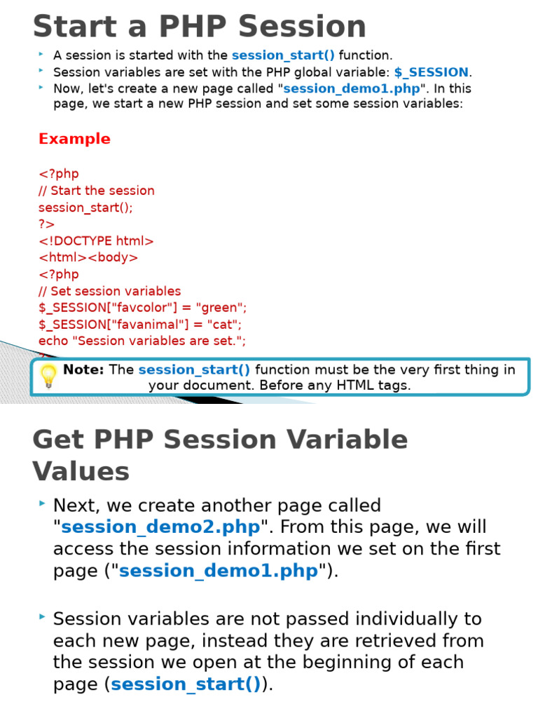 Start Sessions and Retrieve Session Values | PDF | Finance & Money ... Start Sessions and Retrieve Session Values | PDF | Finance & Money ...