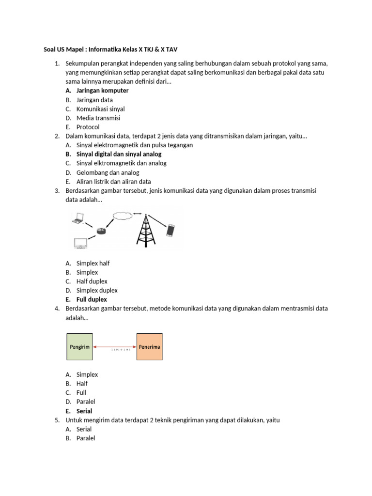 Soal US Kelas X 2024 | PDF | Metode & Bahan Ajar