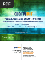ISO - 14971 Risk Management PDF | PDF | Risk | Risk Management