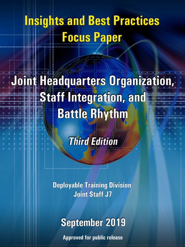 JS-J7 DTD Joint Headquarters Organization, Staff Integration, and ...