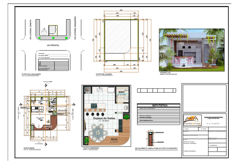Projeto Ed Ula - Prancha 1.2 | PDF