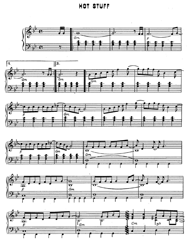 Hot Stuff Franz | PDF