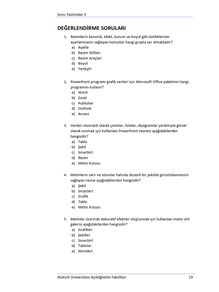 Temel Teklonoji Unit2 | PDF