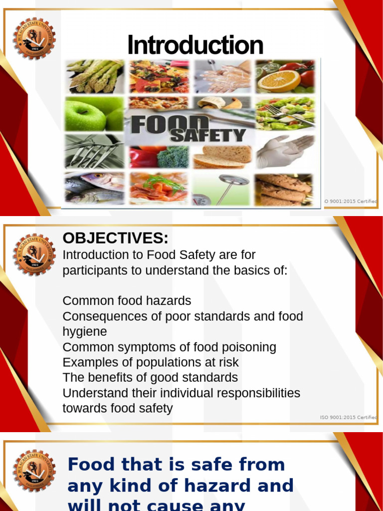 Food-Safety-Lesson-1 2 | PDF | Food Safety | Foodborne Illness