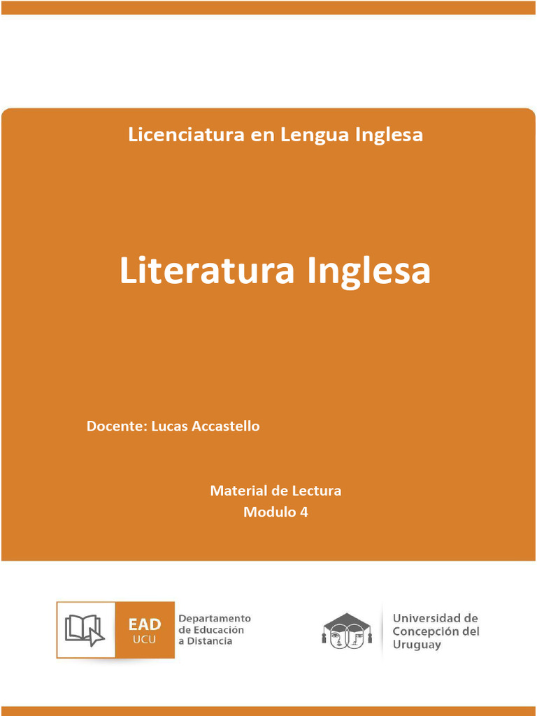 Material de Lectura Modulo 4-Literatura Inglesa 2024 N | PDF | Relativism | Postmodern Literature