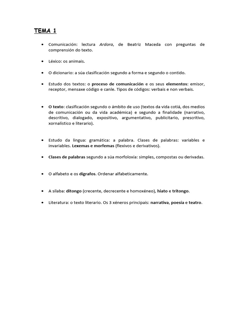 Indice Tema 1 Aula Virtual | PDF