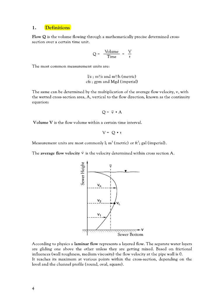 Measurement Sheet 2 - Flow Measurement | PDF
