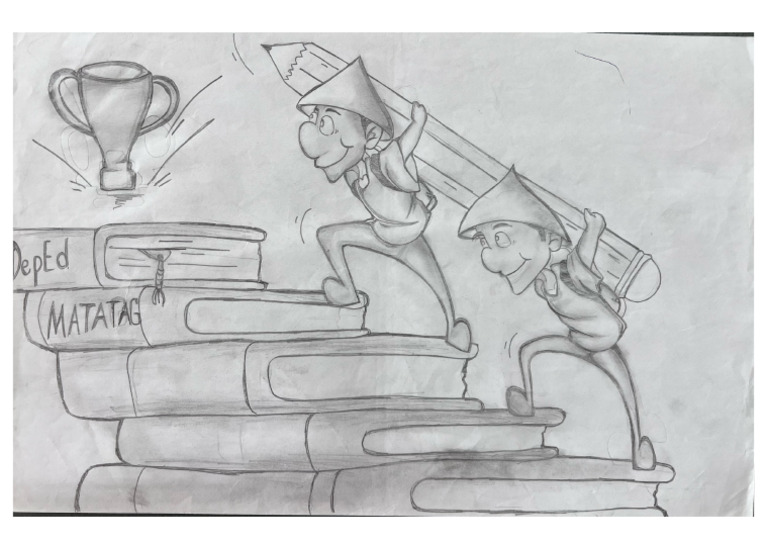 Editorial Cartooning Filipino - Balocawehay CS, Abuyog West District ...