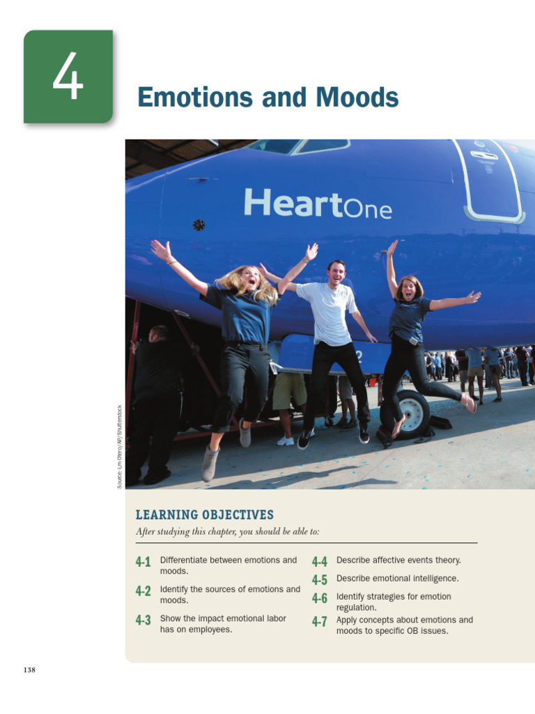 Chapter-4 Emotions and Moods | PDF | Emotions | Affect (Psychology)