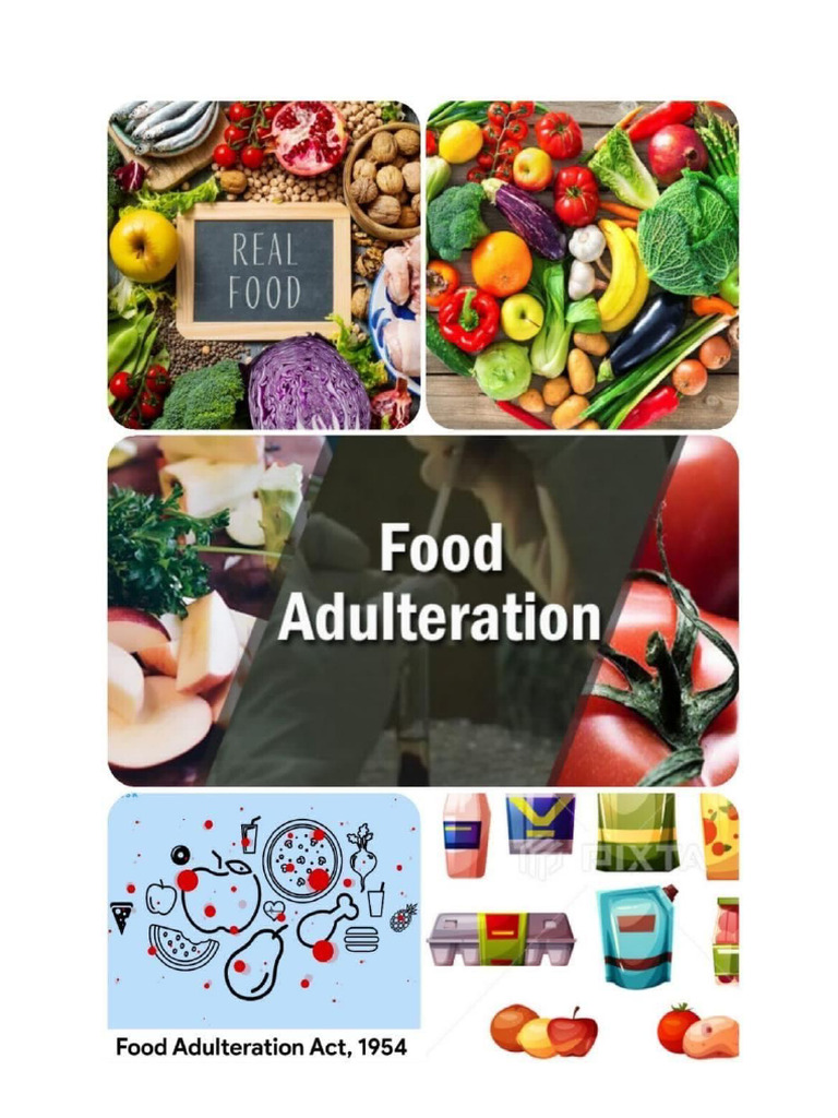 Food Adulteration Detection Methods | PDF | Starch | Chemistry