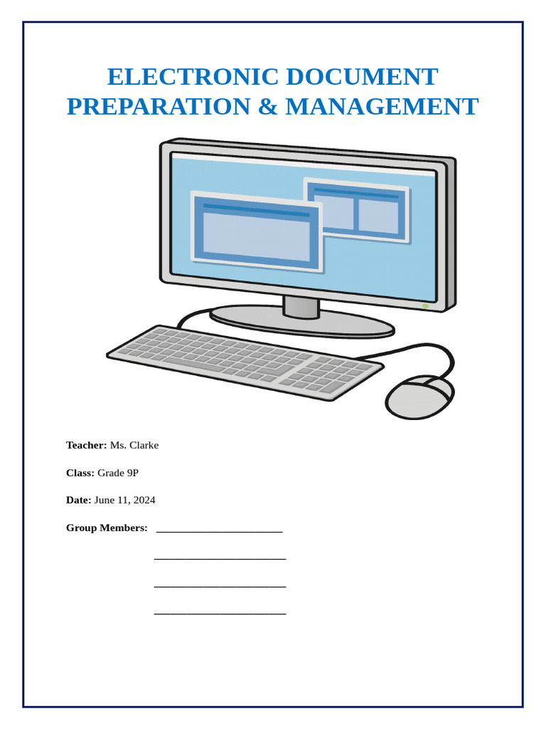 Edpm Group Work | PDF | Computers