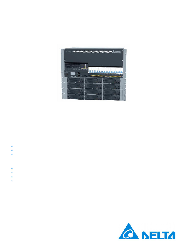 Delta CellD-600 Datasheet | PDF | Rectifier | Alternating Current