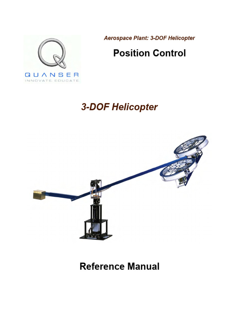 3-DOF Helicopter Reference Manual | PDF | Digital To Analog Converter ...