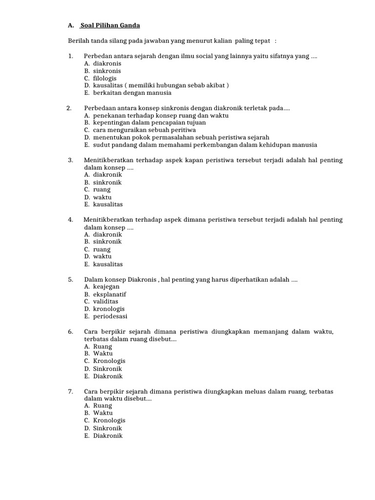 Kisi - Kis Soal Ujian SMTR Ganjil 2022-2023 Kelas XII | PDF