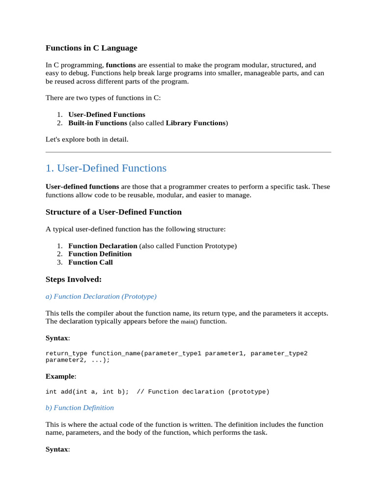 Storage Classes in C | PDF | Parameter (Computer Programming) | Scope (Computer Science)