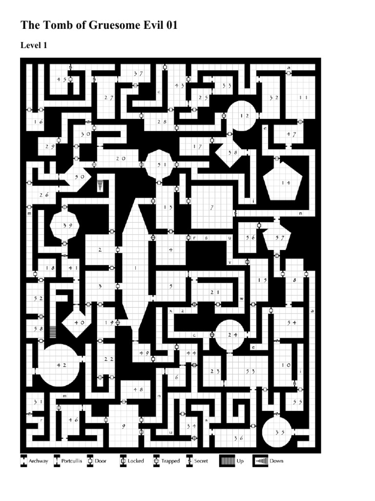 The Tomb of Gruesome Evil 01 | PDF