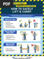 Safety Poster's Do and Don'ts | PDF