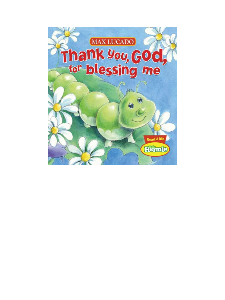 Thank You, God, Blessing Me | PDF | Religion & Spirituality