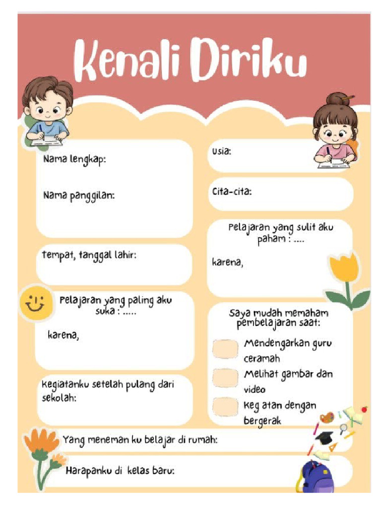 Asesmen Diagnostik Non Kognitif Dan Kognitif KLS 4 | PDF