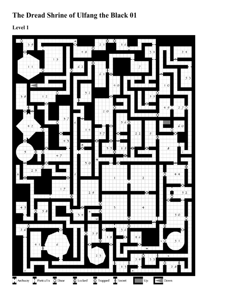 The Dread Shrine of Ulfang The Black 01 | PDF