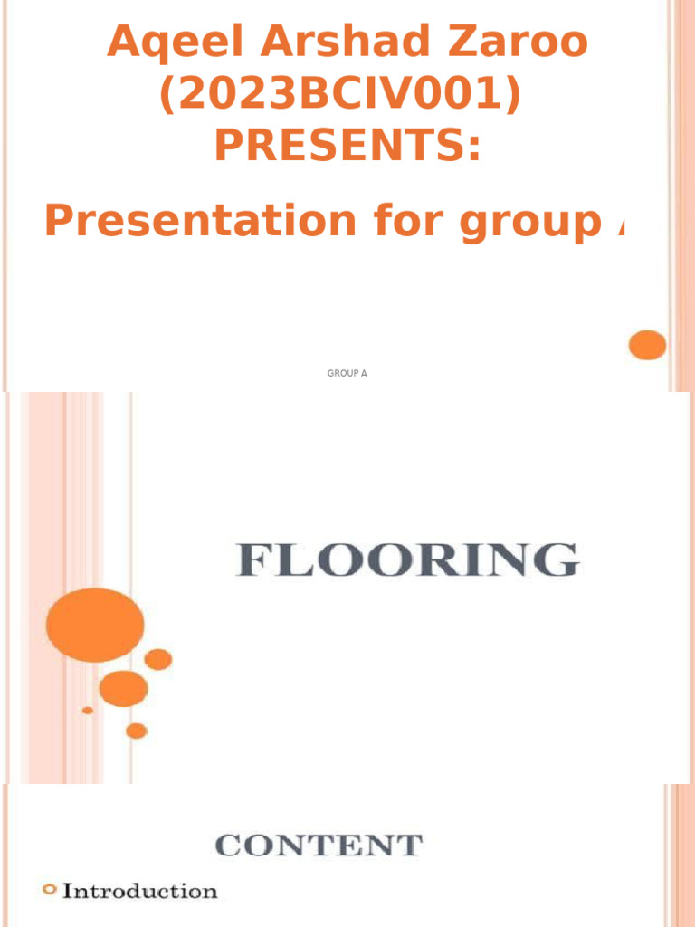 Aqeel Arshad's Group A Presentation | PDF