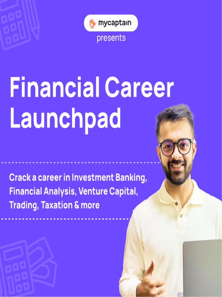 Financial Career Launchpad | PDF | Microsoft Excel | Investment Banking
