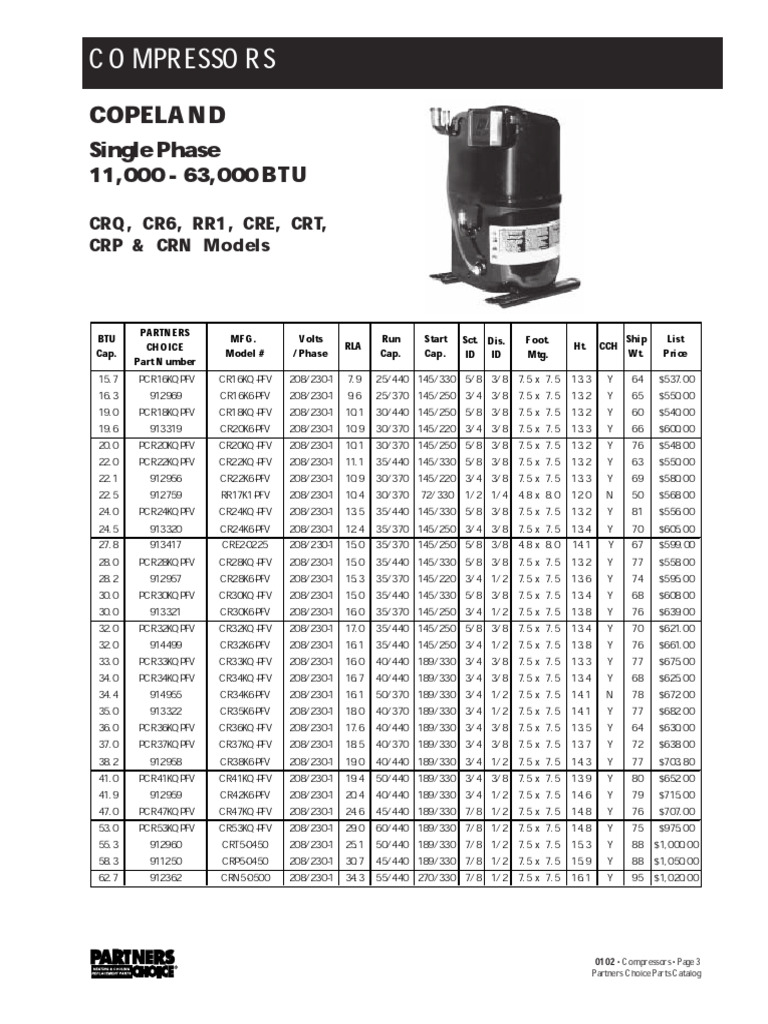 Nordyne Compressor | PDF | Home & Garden | Computers