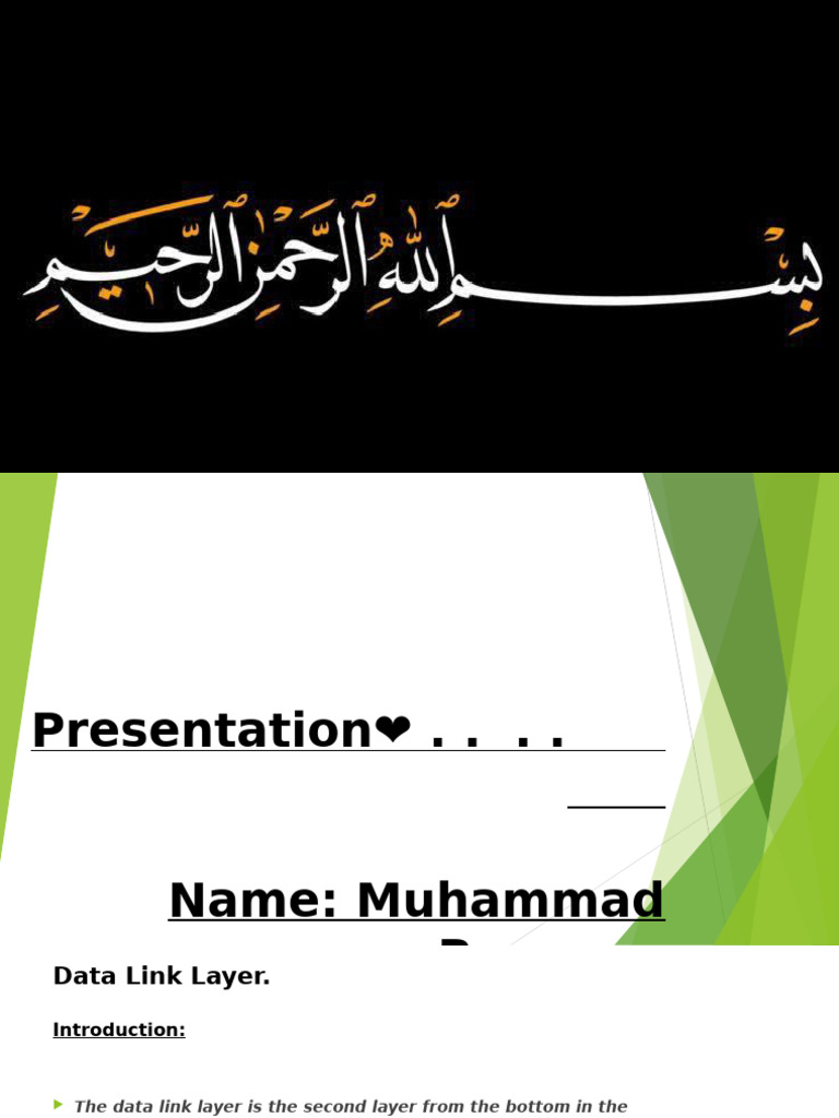 Data Link Layer Presentation Pdf Computer Network Computer Engineering