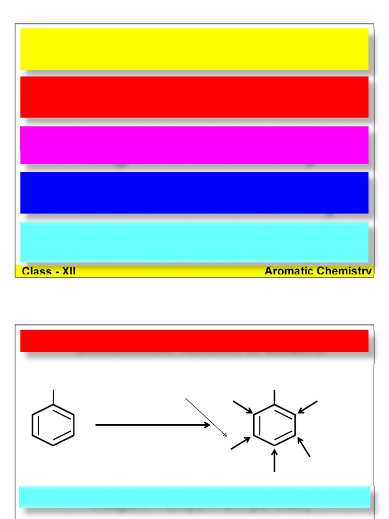 Aromatic Chemistry Revision-1 | PDF | Amine | Aromaticity