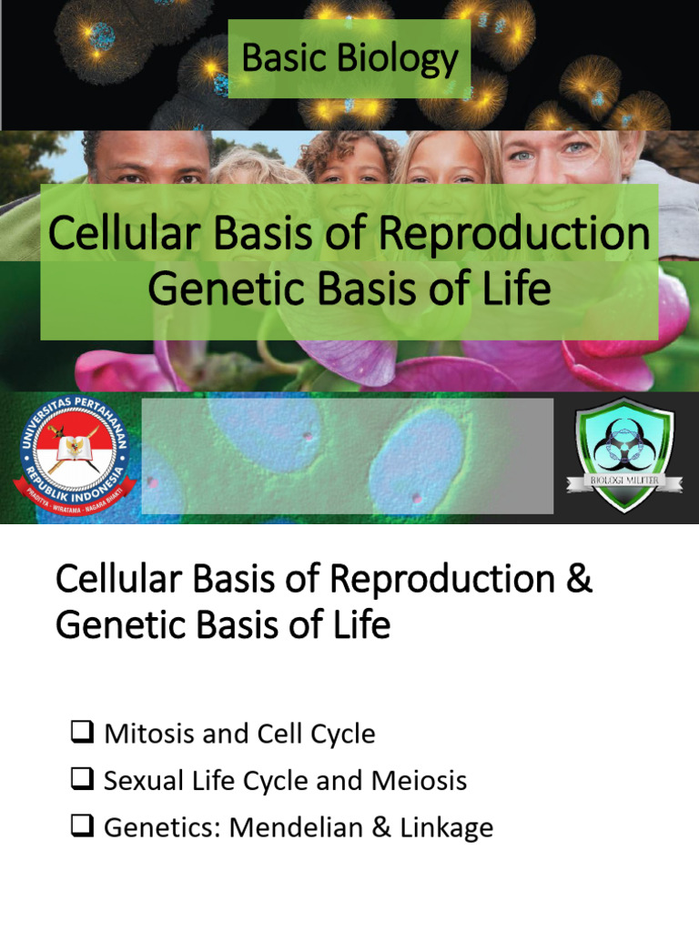 Pertemuan 5. Celluar Basis of Reproduction & Genetic Basis of Life ...