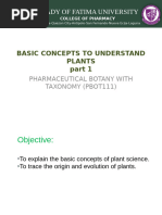 Pharmaceutical Botany With Taxonomy Laboratory (PHBIO 1101L) | PDF | Leaf | Botany