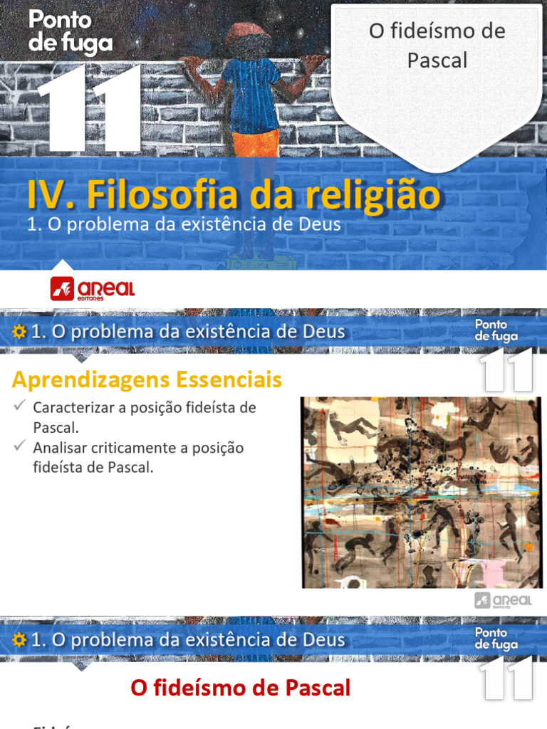 O Fideísmo de Pascal | PDF | Existência de Deus | Deus