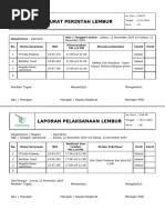Form Lembur | PDF