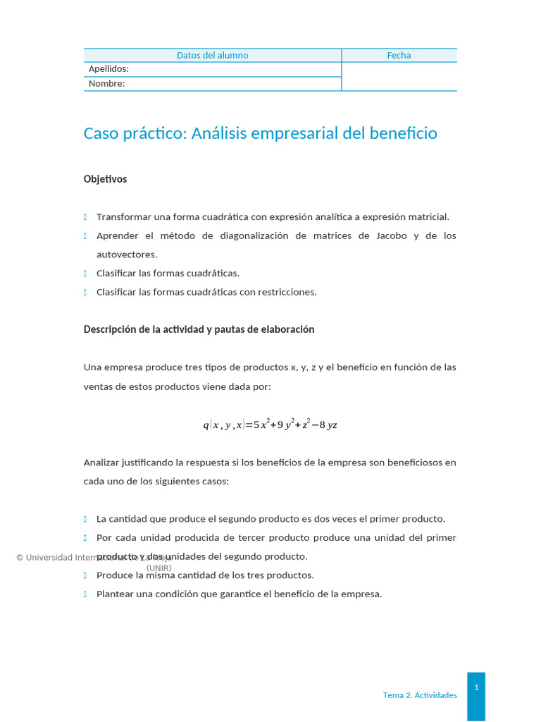 Trabajo Matematicas Empresariales | PDF | Business Trabajo Matematicas Empresariales | PDF | Business