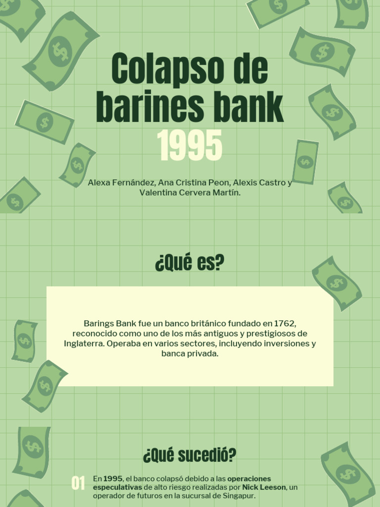 Colapso de Barines Bank 1995 | PDF