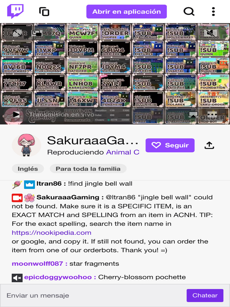 SakuraaaGaming - Twitch | PDF