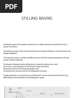Lec 7 Design of Stilling Basin | PDF | Spillway | Fluid Mechanics