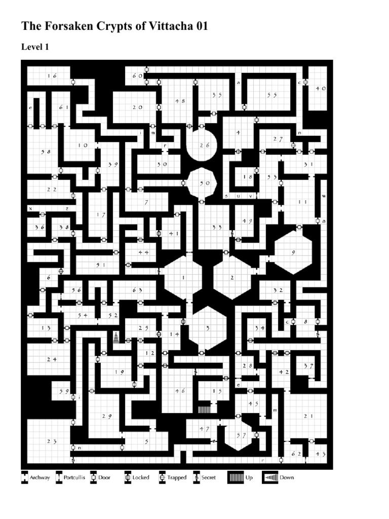 The Forsaken Crypts of Vittacha 01 | PDF