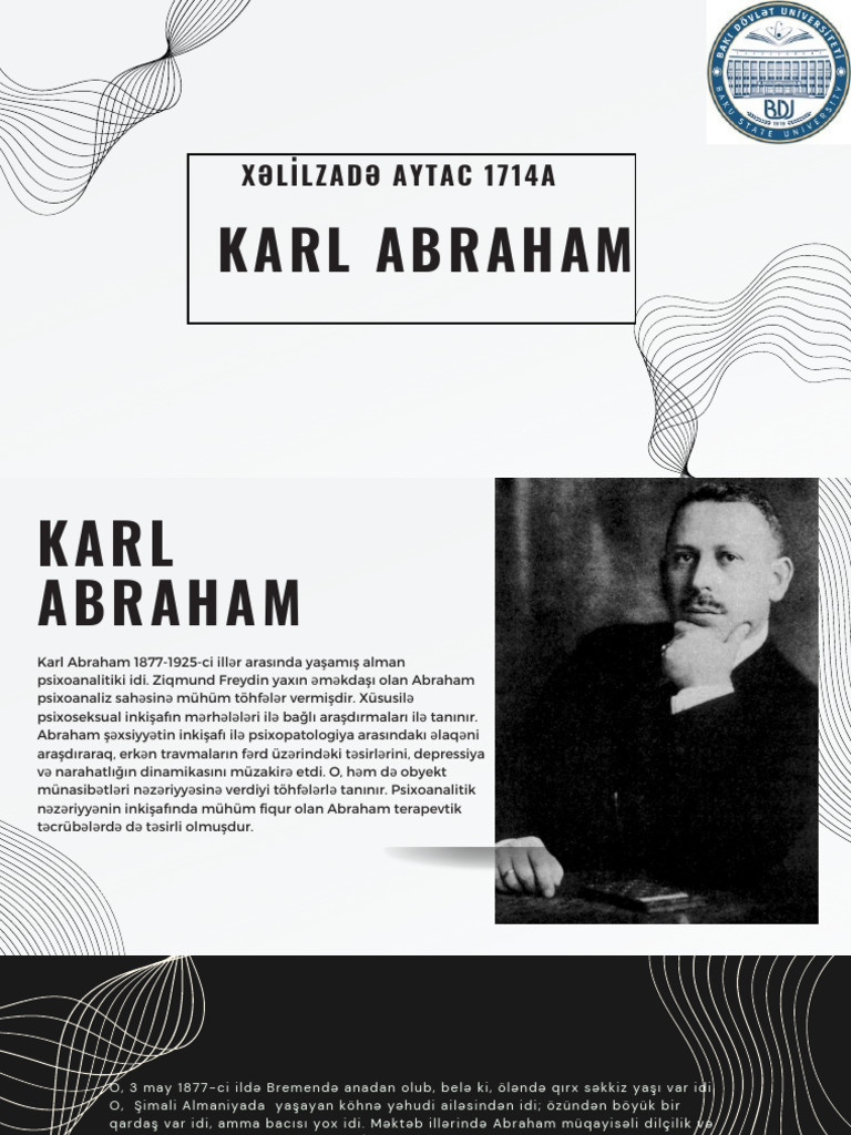 Karl Abraham PDF | PDF