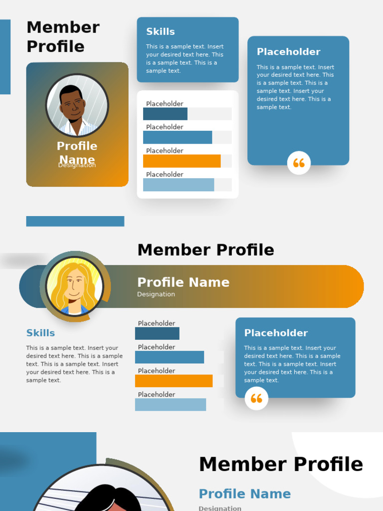 Member Profile Template Guide | PDF