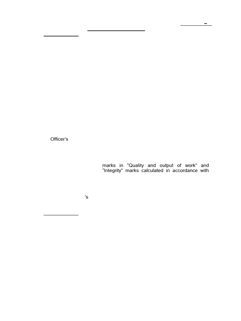 Prmotion Policy - Annex-A | PDF