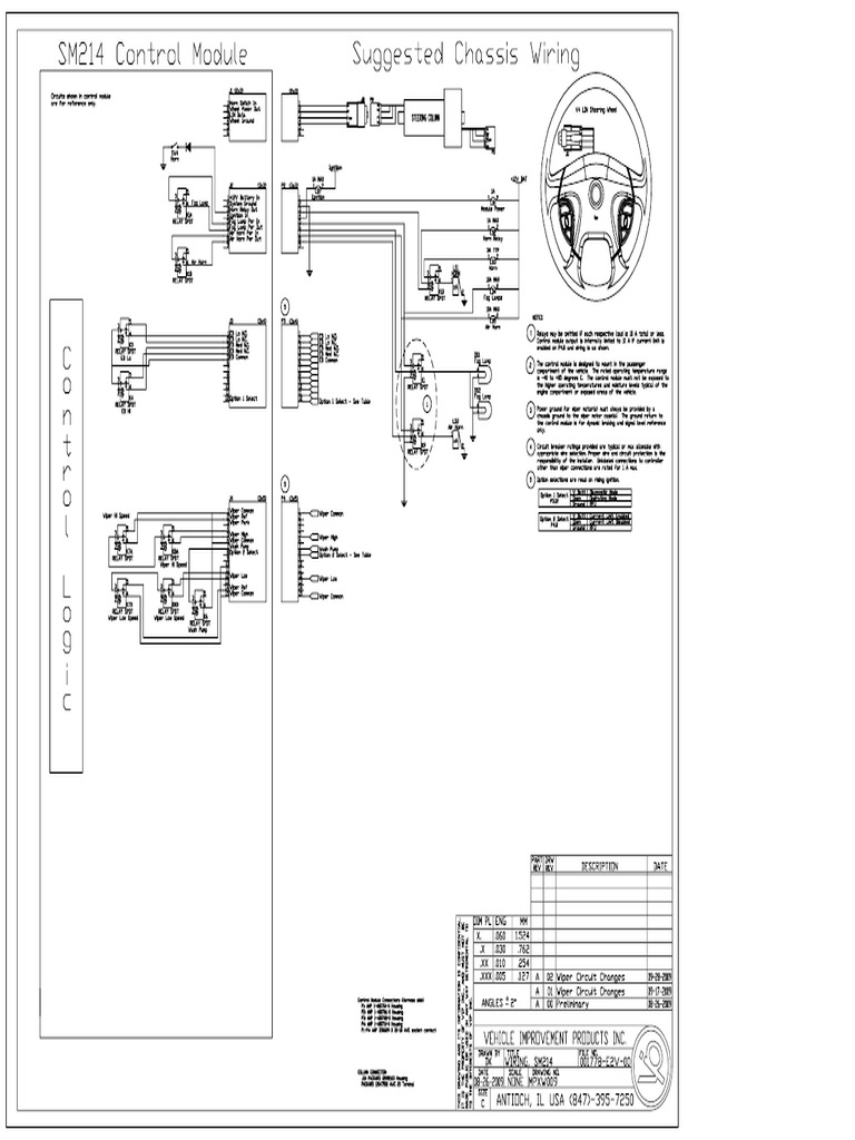 SM214 Wiring Diagram 001778 E2V 00 | PDF