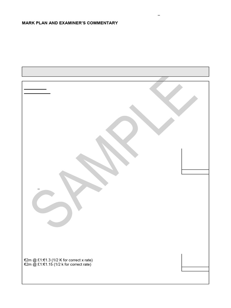 BPT - Sample Paper 1 - Mark Plan | PDF | Taxes | Capital Gain